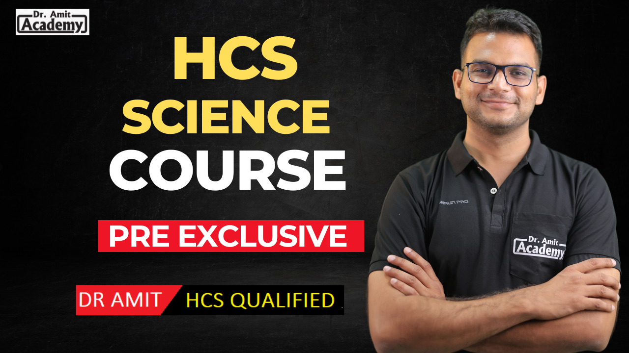 Dr Amit HCS / IAS Academy